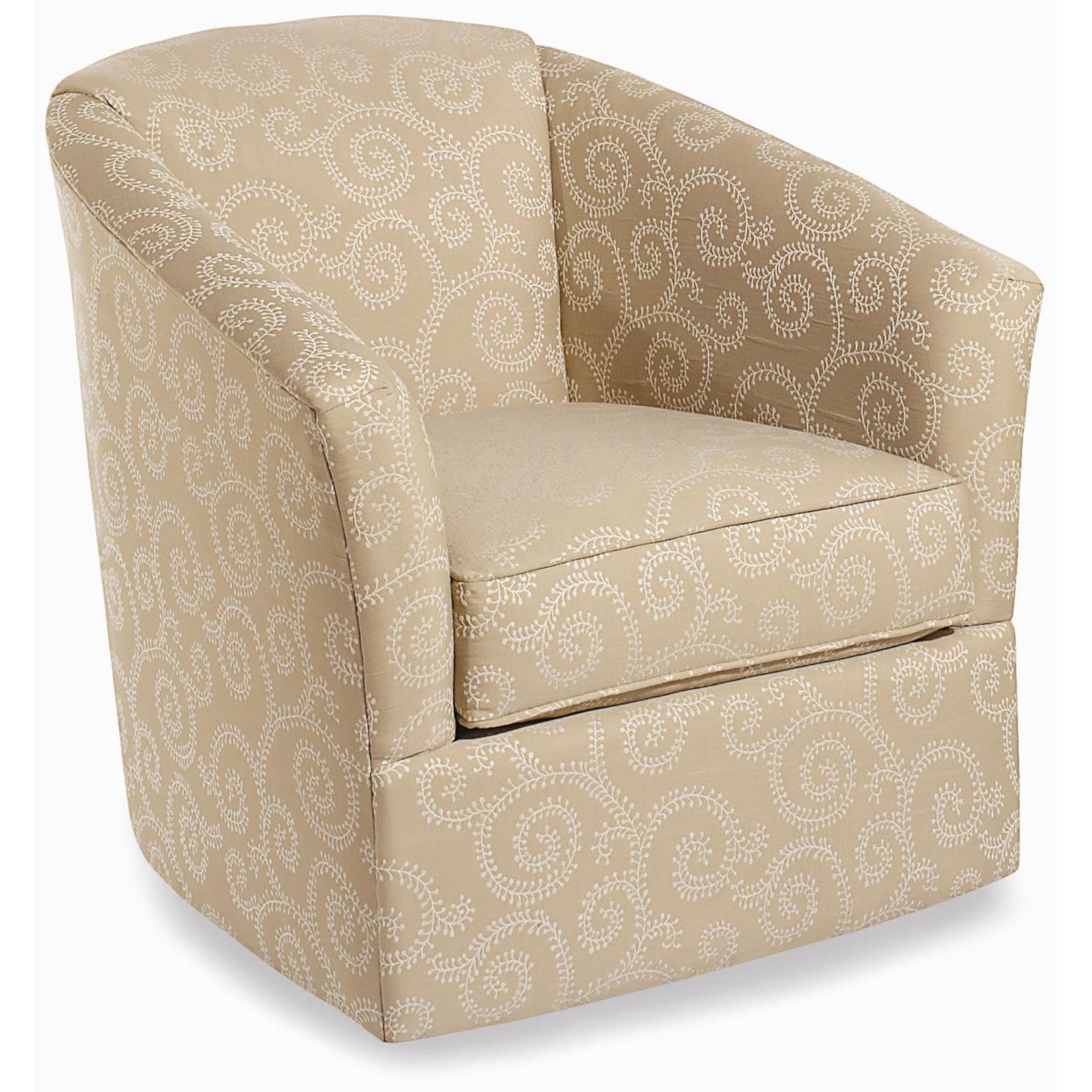 Hickorycraft Swivel Chairs U092910scc Upholstered Swivel Chair Howell